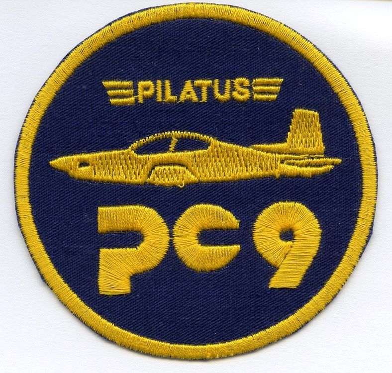 Pilatus PC-9 Trainer - Sticker um 1980 - Original (Neu (gemäss ...