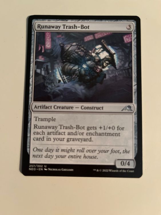 1 x Runaway Trash-Bot - Magic: The Gathering - MtG (Gebraucht) in ...