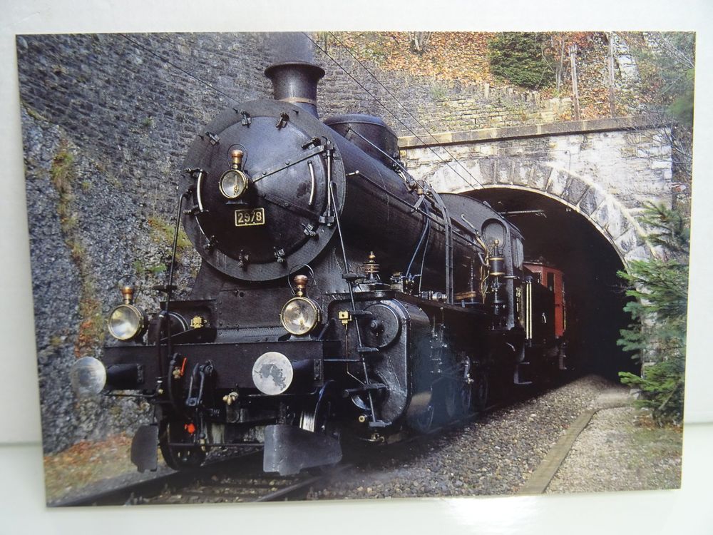 Postkarte SBB C 5/6 2978 mit Güterzug, 1917, 128t, 65km/h | Kaufen auf ...