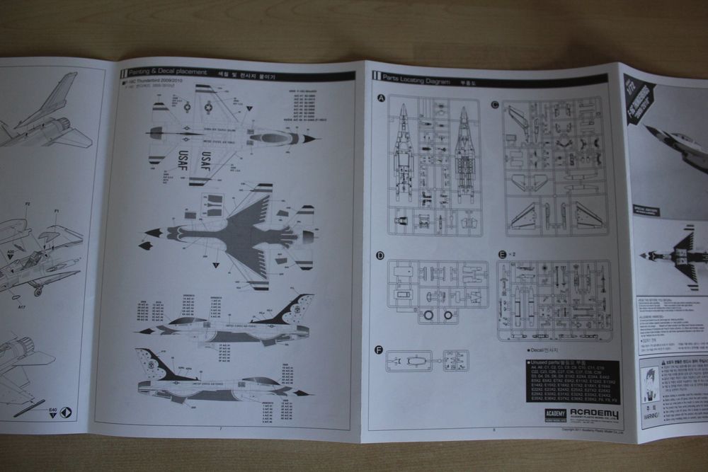 Set 1:72 - F-16C Thunderbirds plus Decals F-16C Bad Guy | Kaufen auf ...
