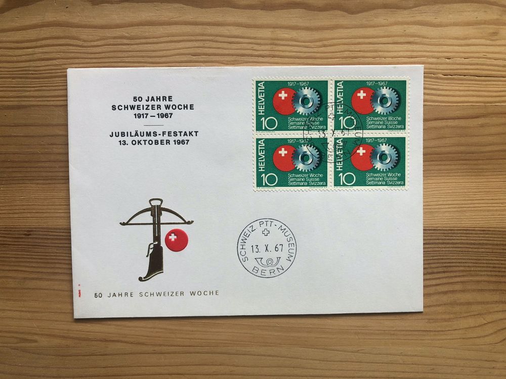 50 Jahre Schweizer Woche 1917 - 1967 (Gebraucht) in Neuchâtel für CHF 1 – mit Lieferung auf ...