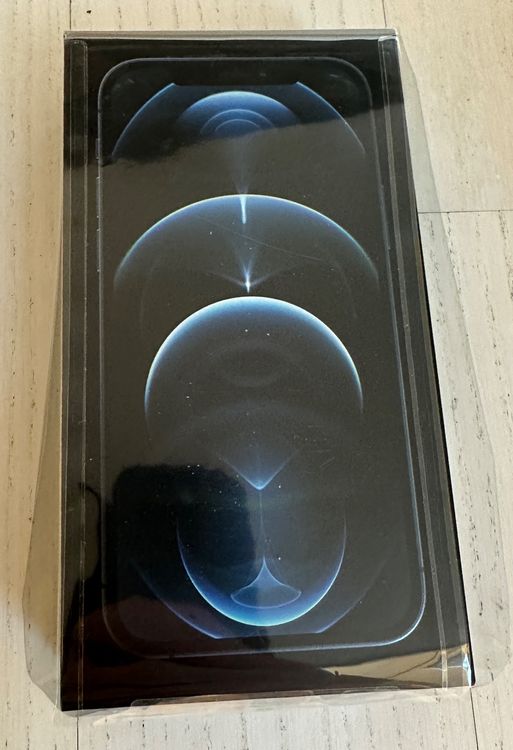 iPhone 12 Pro, Pacific Blue, 256 GB - Mit Originalverpackung (Gebraucht ...
