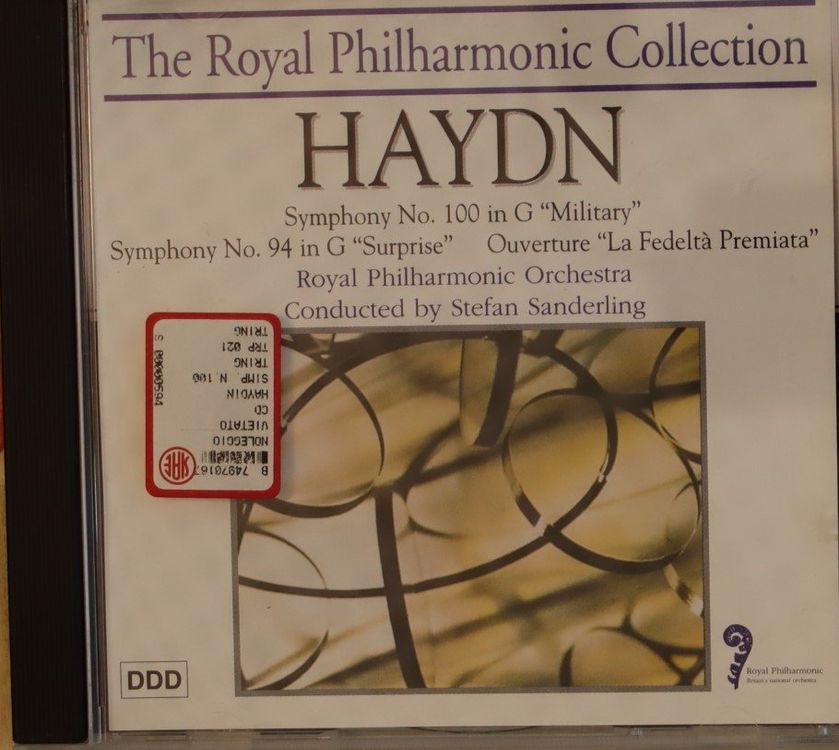 The Royal Philharmonic Orchestra/Stefan Sanderling – Haydn - (Gebraucht) in Luzern für CHF 2.9 ...