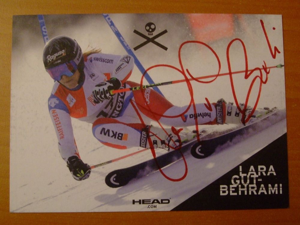 LARA GUT-BEHRAMI (CH) AUTOGRAMMKARTE | Kaufen auf Ricardo