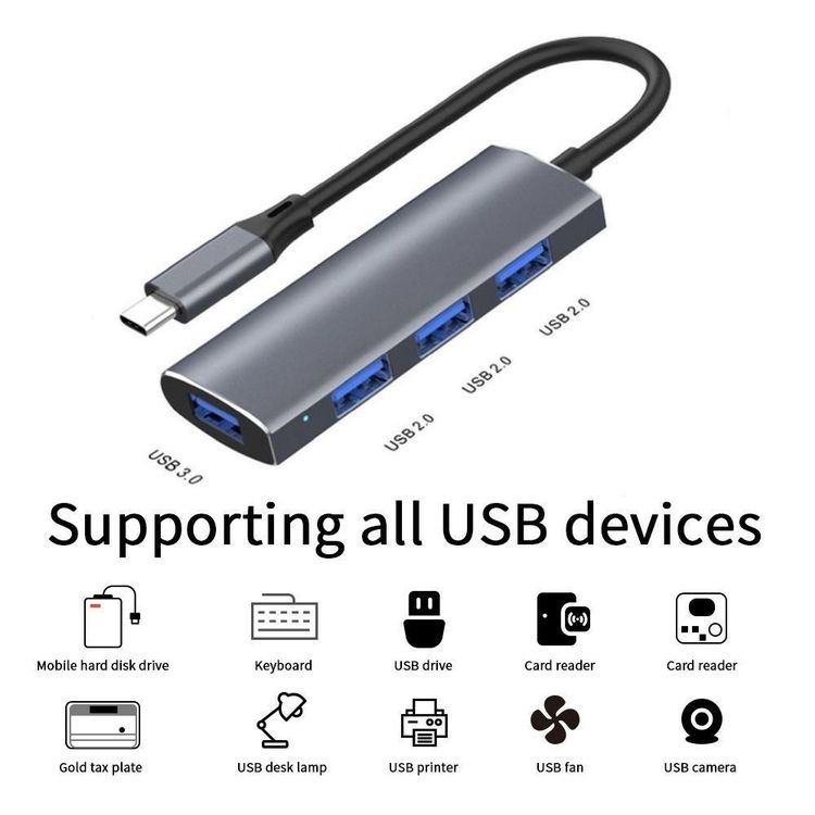 USB HUB Type C Adapter High Speed | Acheter sur Ricardo