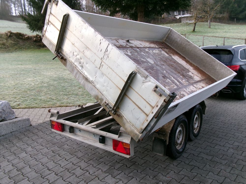 Sachentransportanhänger Kipper Dreiseitenkipper 3500 Kg (Gebraucht) in Muhen für CHF 2700 – nur ...