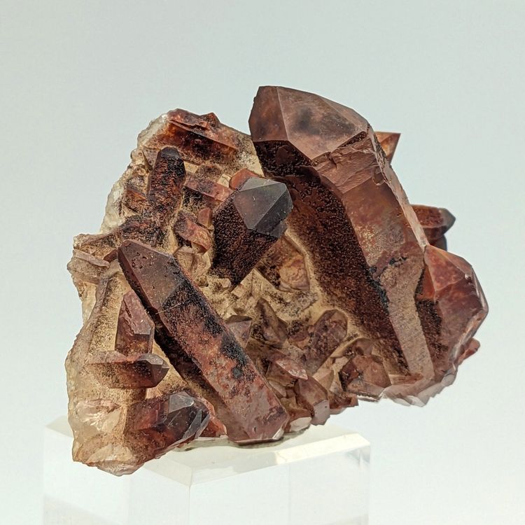 HÄMATIT-QUARZ ROT, Farbe ROT dunkel natürlich (Neu (gemäss Beschreibung)) in Balerna für CHF 85 ...