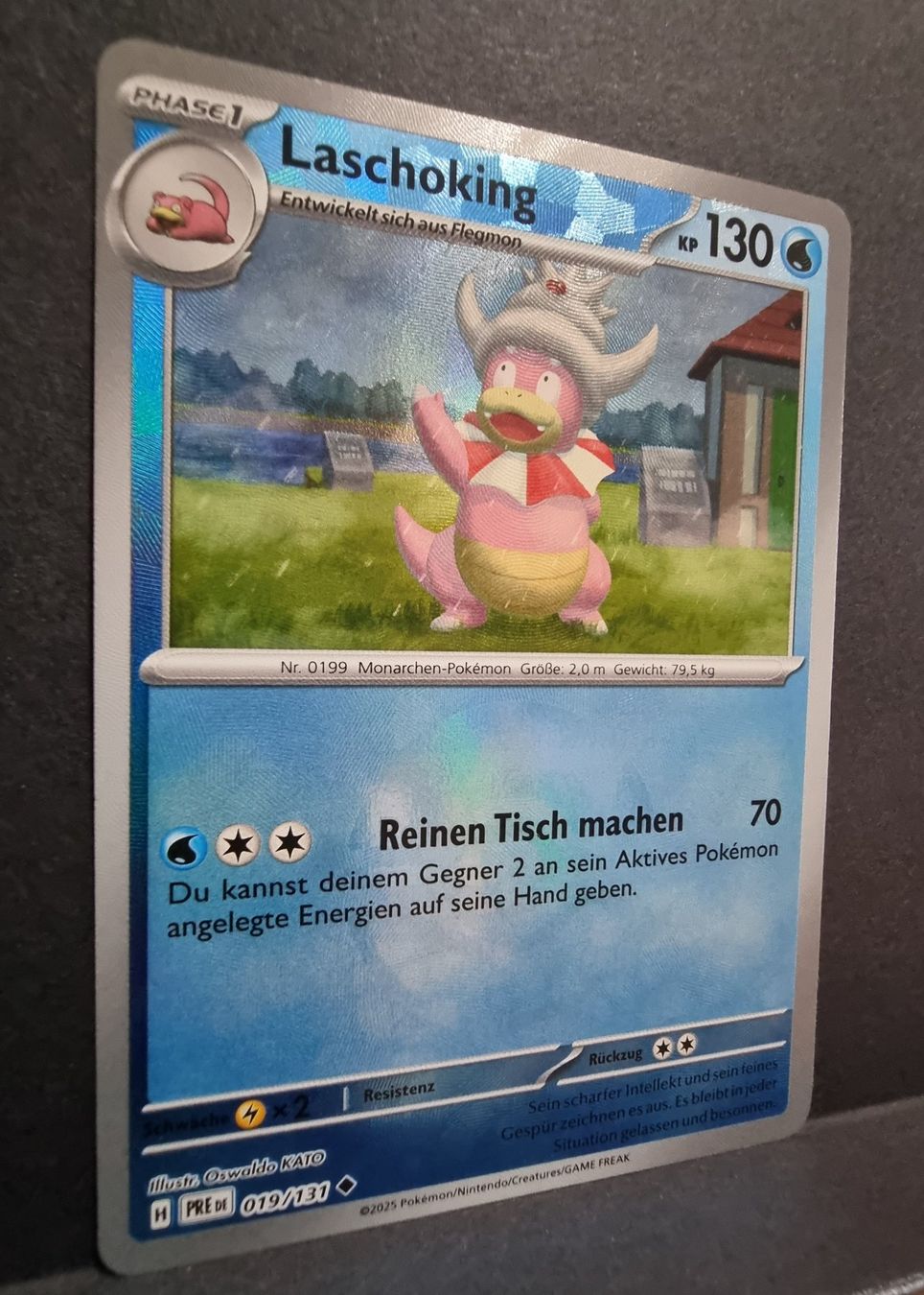 Pokémon Laschoking 019/131 Pokeball Prismatische🇩🇪 (Neu (gemäss ...