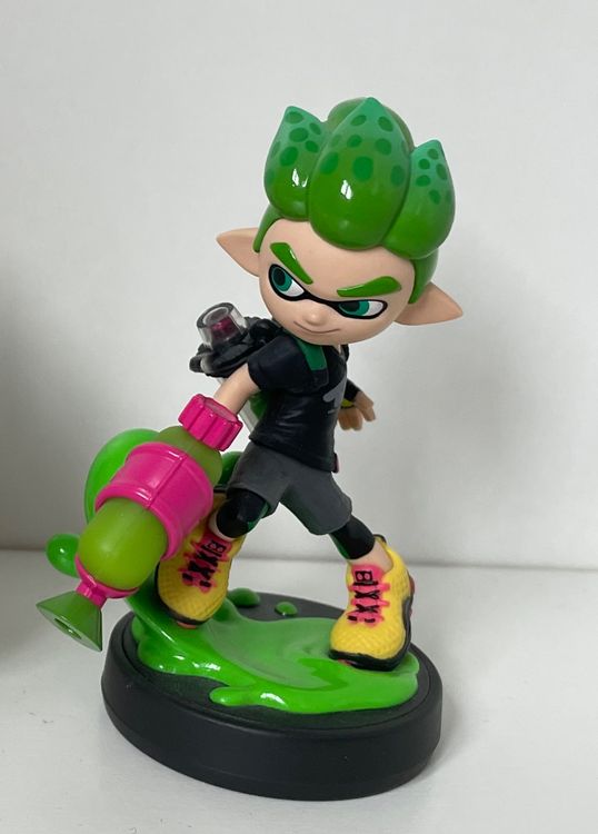 Amiibo Splatoon Inkling Junge (Neon-Grün) | Kaufen auf Ricardo
