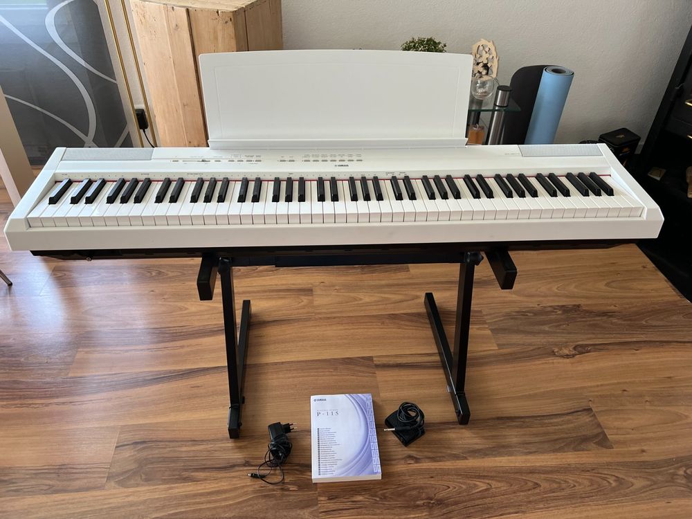 Yamaha P-115 inkl. Ständer und Fusspedal (Gebraucht) in Berg TG für CHF ...