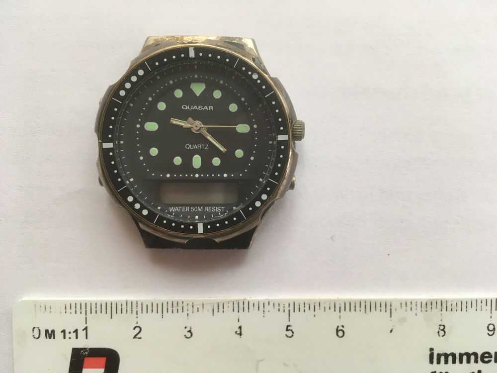 Quasar Quartz Armbanduhr Vintage 80er (Gebraucht) in Grenchen für CHF 4 ...