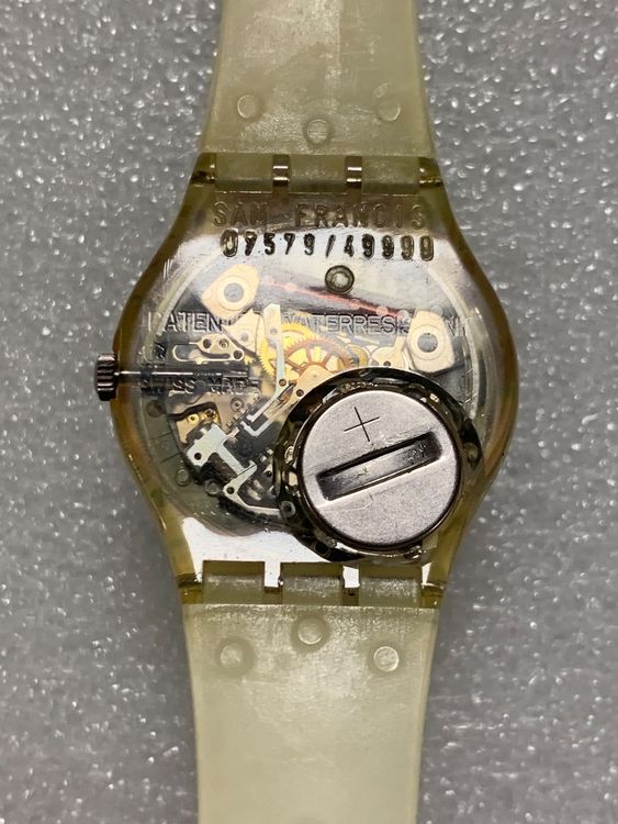 SWATCH*SAM FRANCIS ARTIST * GZ123 * Neuwertig * Nr.10897 | Kaufen auf ...