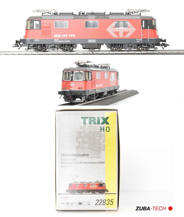 Trix 22835 E-Lok Re 420 Lion SBB H0 GS Digital mit OVP (Gebraucht) in ...