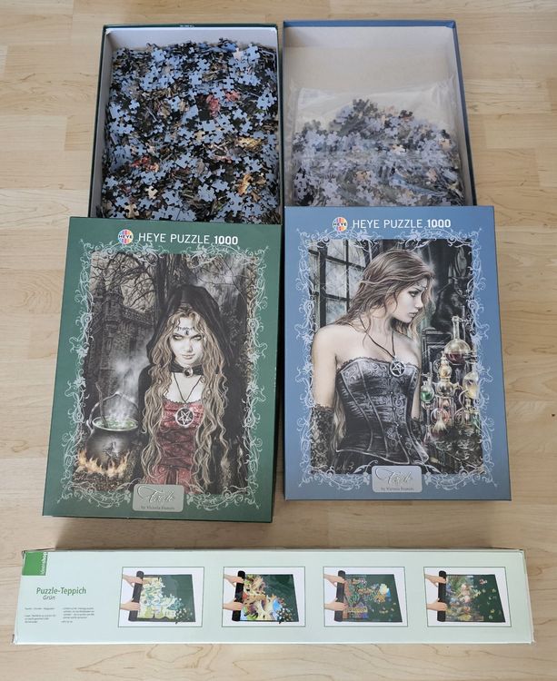 Puzzle Heye 1000 Favole by Frances 2x - Puzzle-Teppich (Gebraucht) in ...