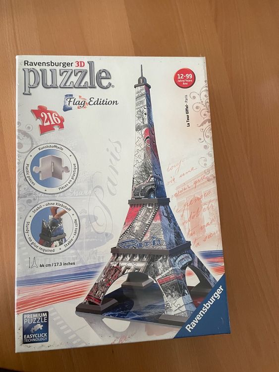 Ravensburger Puzzle 3D La Tour Eiffel | Kaufen auf Ricardo