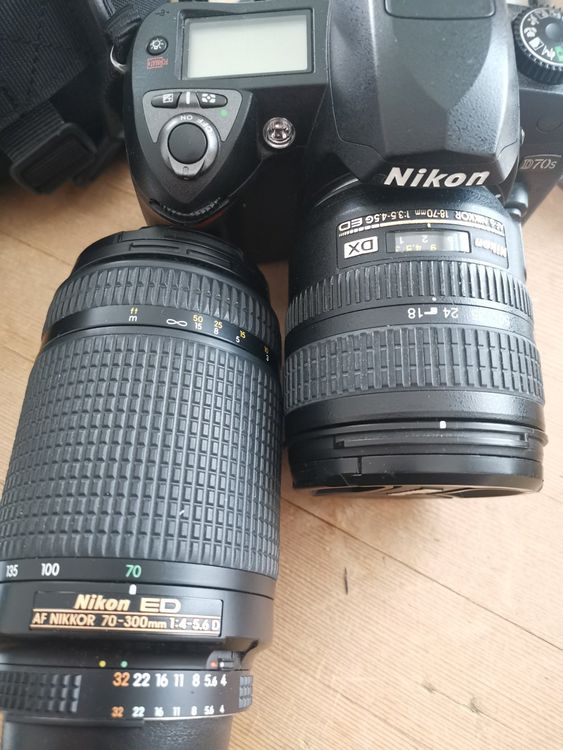 Nikon D70s Kamera inkl. 2x hochwertige Objektive | Kaufen auf Ricardo