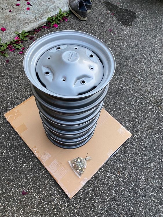 Fiat 500 Oldtimer oder Fiat 126 Oldtimer Felgen / Räder (Neuf (Voir ...