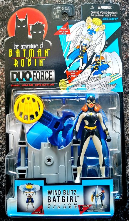 Wind Blitz Batgirl 1996 Action Figur Batman Duo Force (Neu und ...