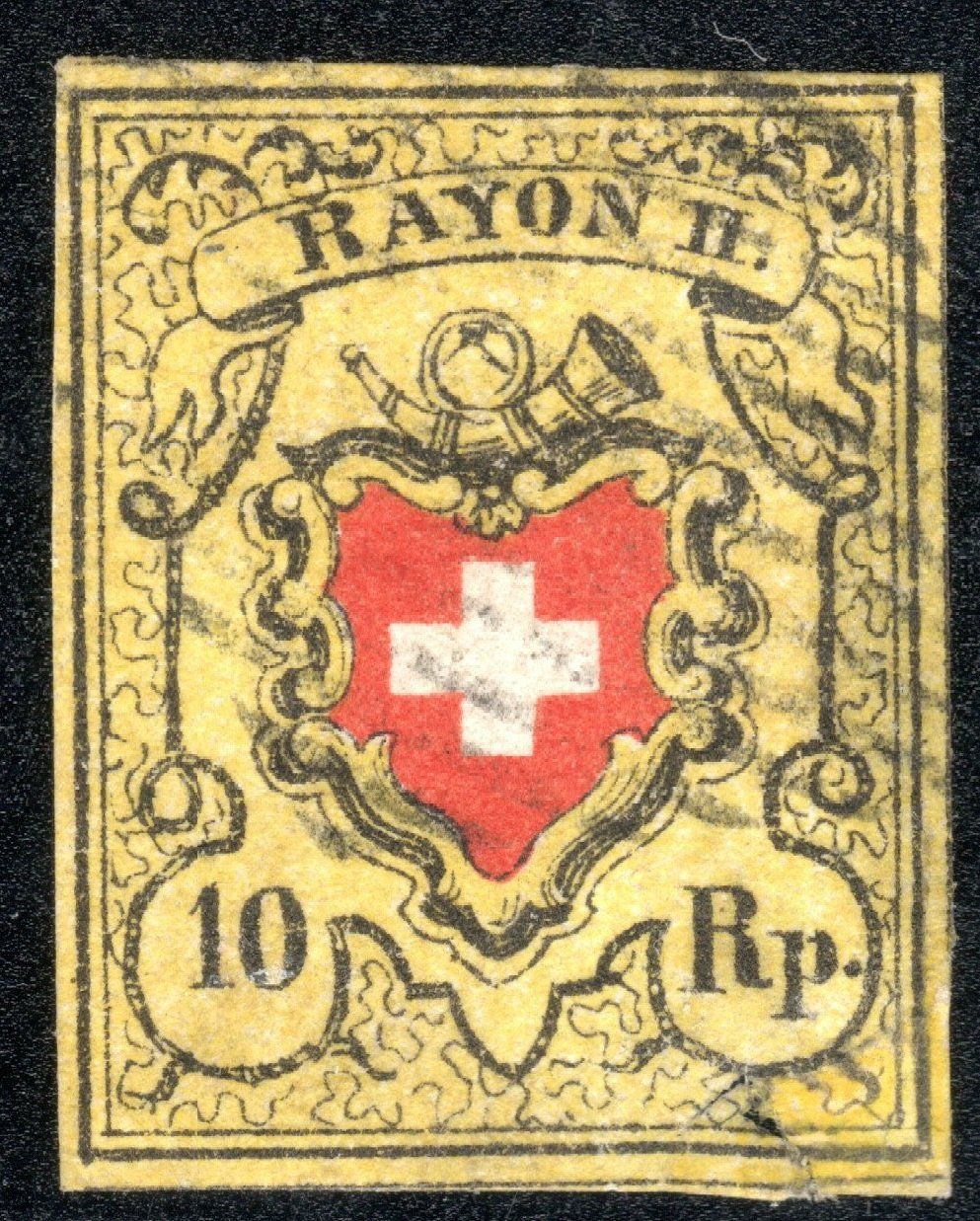 Rayon II 16II Type 22 mit Raute marmoriert SBK mind. 250.- (Neu und ...