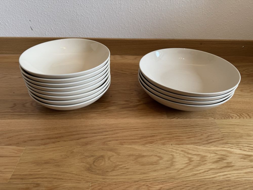 Teller Set von IKEA beige (Gebraucht) in St. Gallen für CHF 5 – nur ...