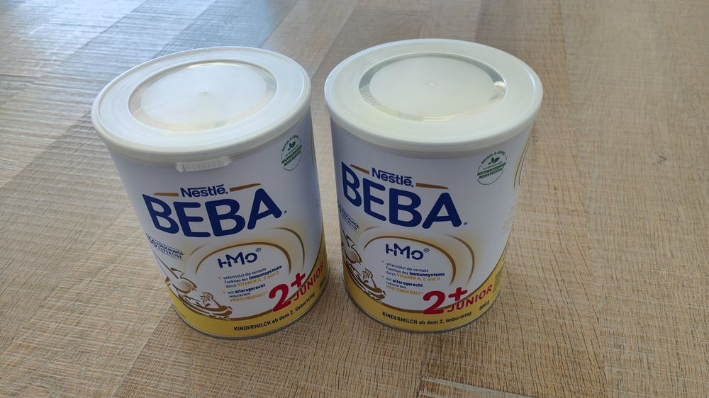 Nestlé BEBA 2+ Junior MHD 10/2023, 2 Dosen | Kaufen auf Ricardo