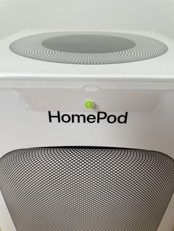 Apple HomePod (1st Generation) originalverpackt space gray | Kaufen auf ...
