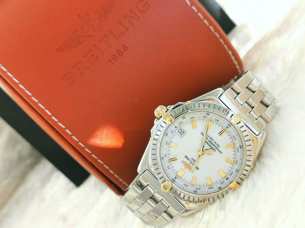 Breitling Windrider Wings neuwertig Full Set ref.B10350 (Neu (gemäss ...