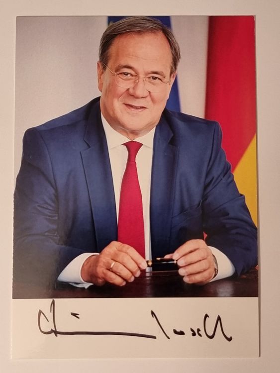 Armin Laschet Originalautogramm (Gebraucht) in Winterthur für CHF 2.5 – mit Lieferung auf ...