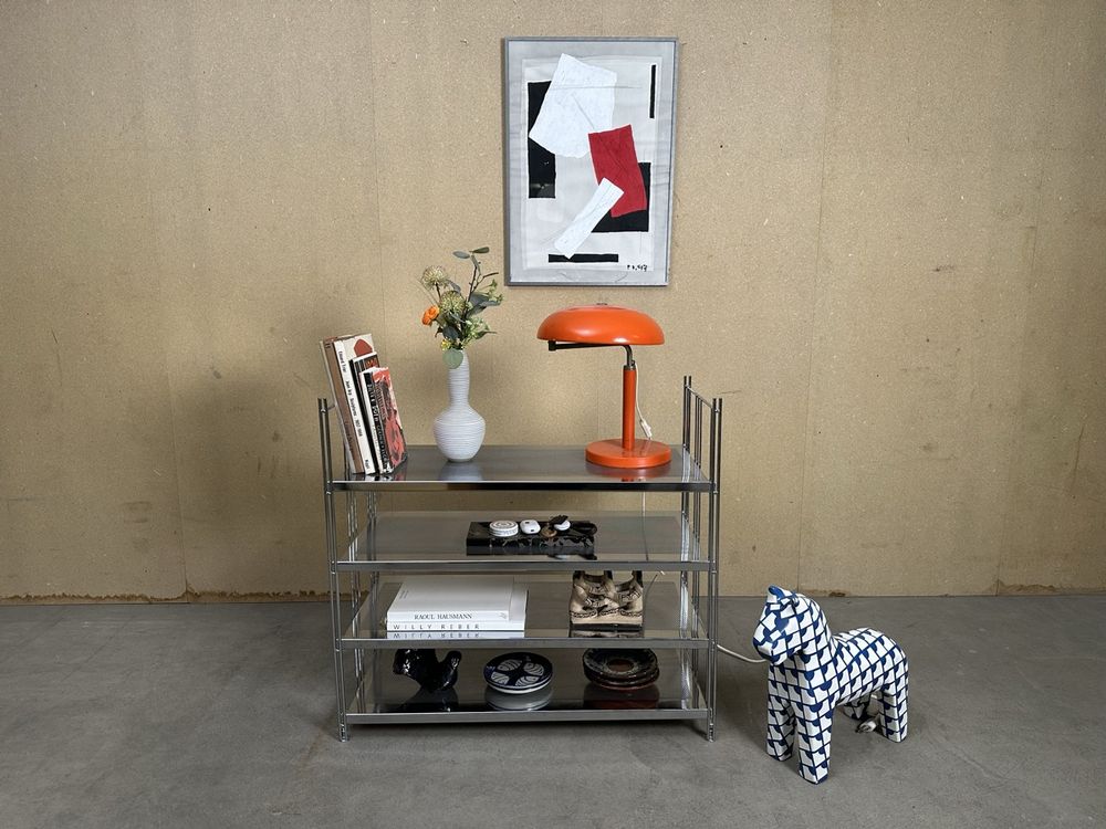 Balton Regal – modulares Regalsystem aus verchromtem Metall (Gebraucht ...