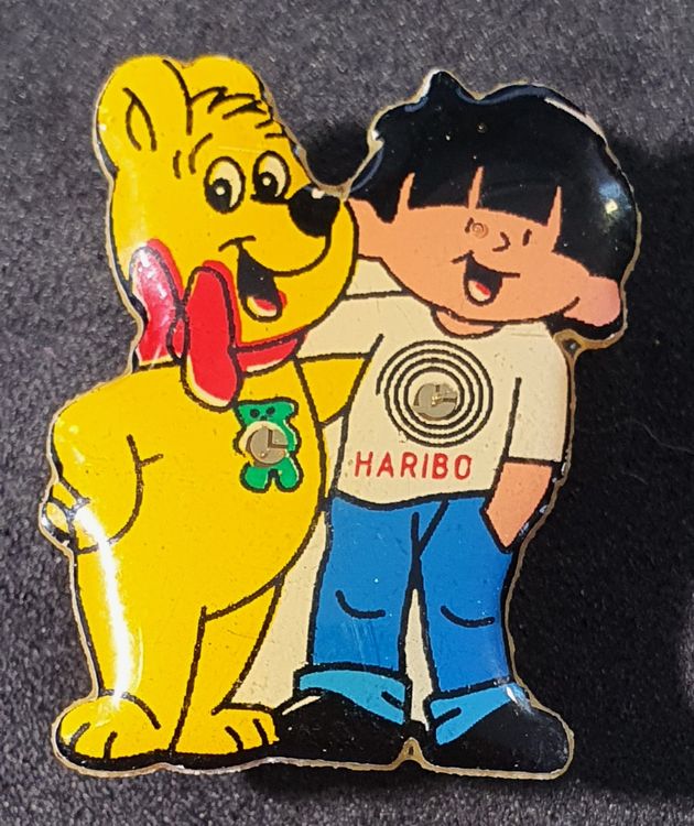 U925 Alter Magnet mit Battrien ( leer ) HARIBO Bär & Junge (Gebraucht ...