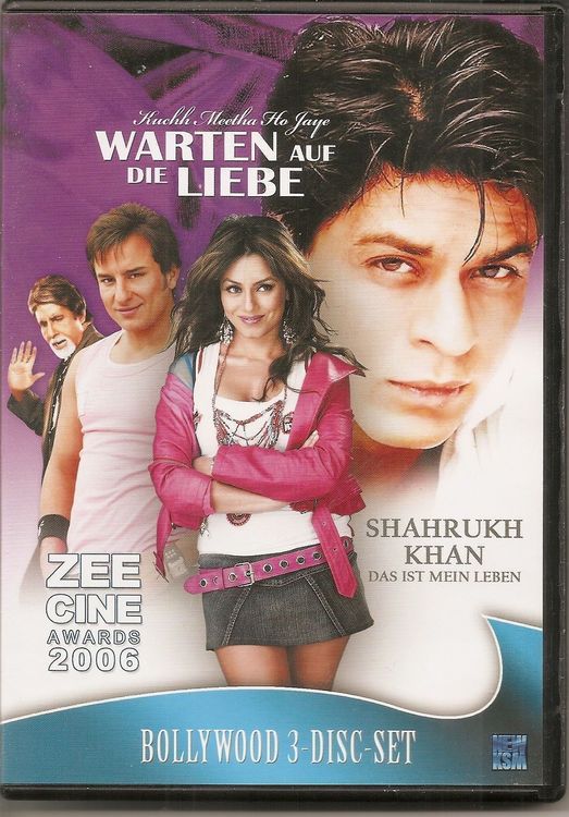 Bollywood 3-disc set (DVD) Shahrukh Khan (Gebraucht) in für CHF 14 ...
