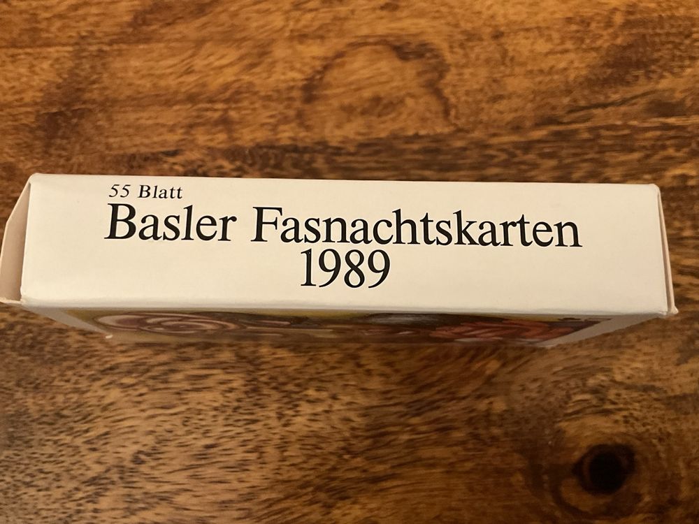 Basler Fasnachtskarten Kartenspiel 1989 AG MÜLLER Neu (Neu (gemäss ...