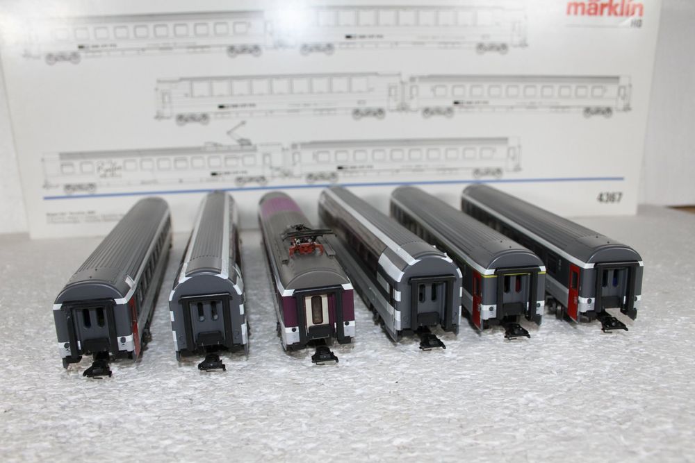 Märklin 4367 SBB EuroCity-Schnellzugwagen-Set Apm Bpm WRm (Gebraucht) in Triesen für CHF 210 ...