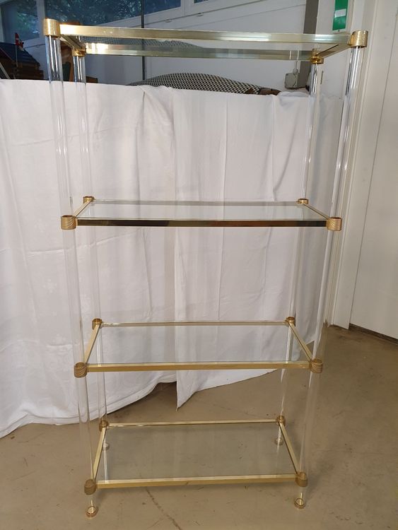 Sehr schönes Plexiglas-Regal aus den 80er Jahren (Ref. 185) (Gebraucht ...
