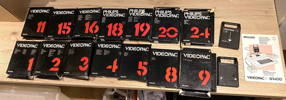 Philips Videopac G7400 Konsole + 16 Spiele! | Kaufen auf Ricardo