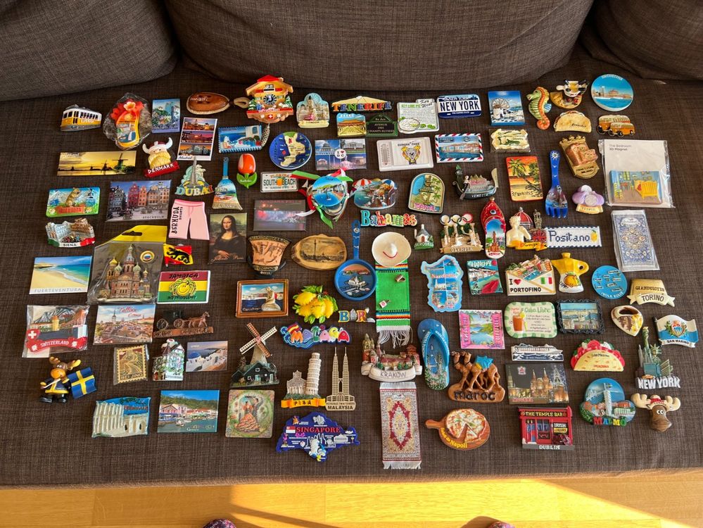 Collezione Calamite da tutto il mondo! (Gebraucht) in Bôle für CHF 290 ...