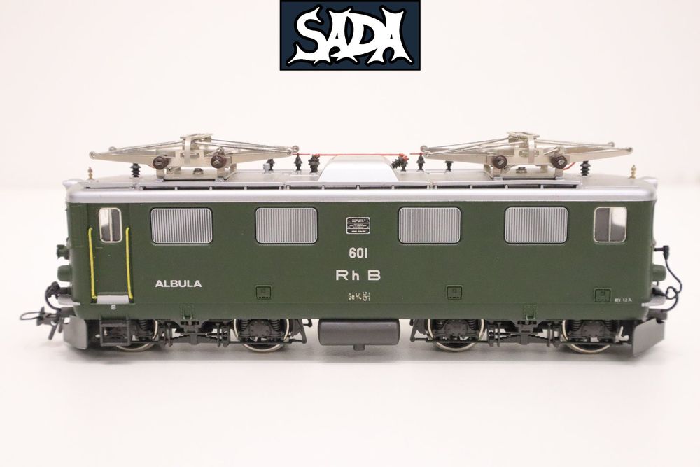 Bemo 1250 121 RhB Ge 4/4 I Albula 601, DC Analog H0m | Kaufen auf Ricardo