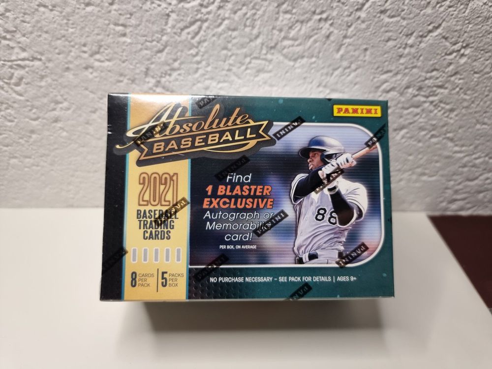 MLB 2021 Absolute Baseball Blaster Box (Neu und originalverpackt) in ...