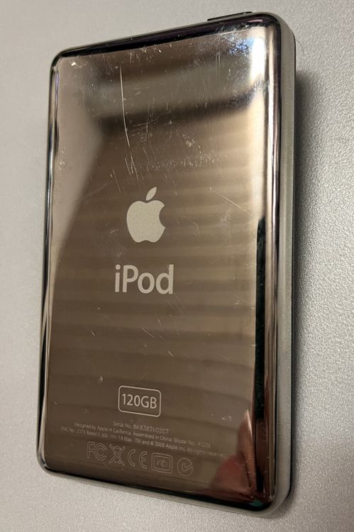 iPod Classic 120GB 2 Ladekabel, Apple Ladestecker, Adapter (Gebraucht ...