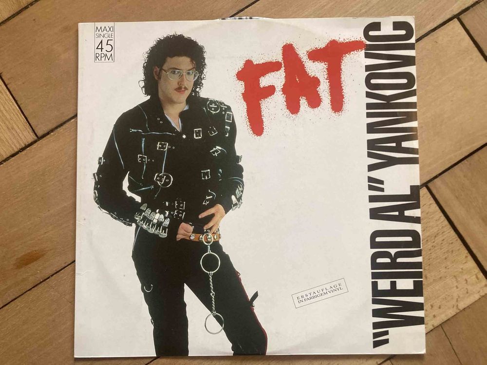 Weird Al Yankovic - Fat 1988 Michael Jackson Parodie (Gebraucht) in ...