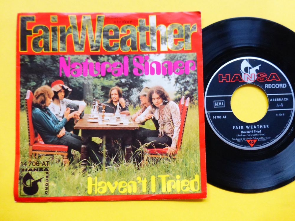 Fair Weather – Natural Sinner (Gebraucht) in Zürich für CHF 3 – mit ...