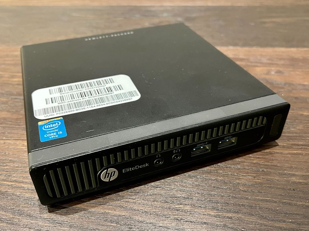 HP EliteDesk mini G1, Intel i5, 8GB RAM, 250GB SSD | Kaufen auf Ricardo
