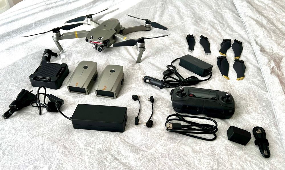 DJI MAVIC Pro Platinum UNFALLFREI! (Koffer Fullset!) (Gebraucht) in ...