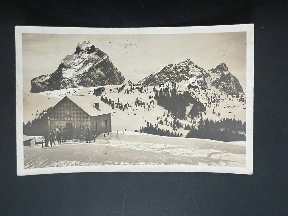 1924 Ansichtskarte Yberg Zweckenhütte seltener Stempl (V355) (Gebraucht ...