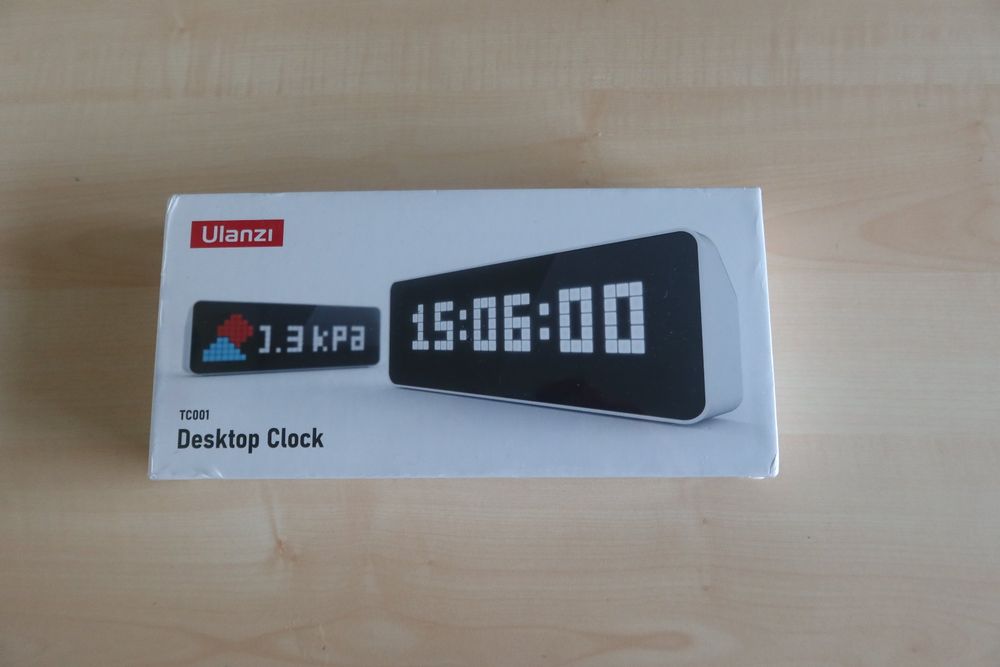 Ulanzi TC001 Desktop Clock (Gebraucht) in Kestenholz für CHF 15 – mit ...