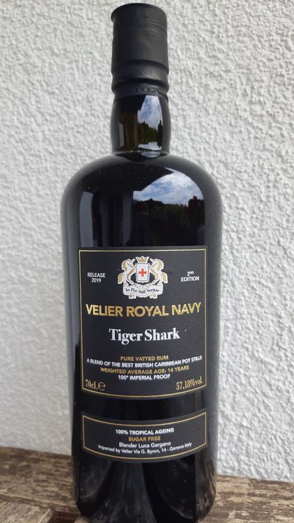 Velier Royal Navy Tiger Shark 2nd edition - Rum - 57.18% vol (Neu und ...