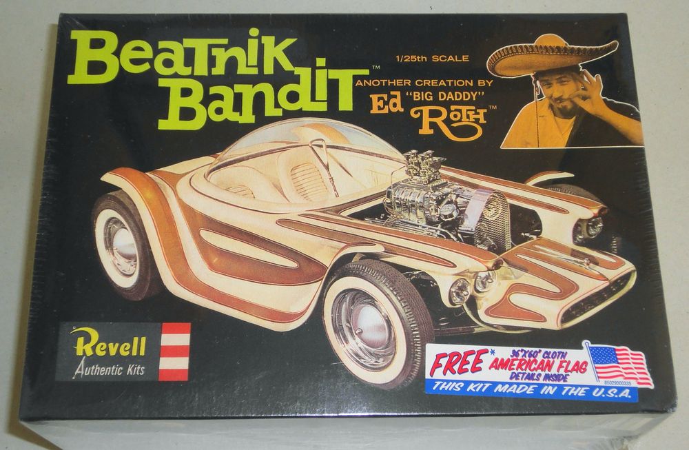 REVELL ED ROTH BEATNIK BANDIT SHOW CAR 1:25 (Neu und originalverpackt ...