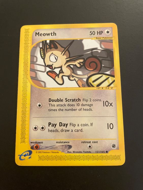 Meowth 121/165 Expedition Base E series (Gebraucht) in Zürich für CHF 5 ...