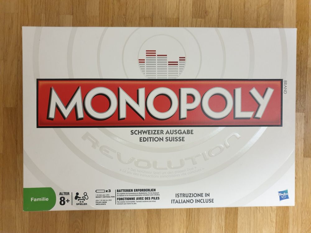 Monopoly Revolution Schweizer Ausgabe (Neu (gemäss Beschreibung)) in ...