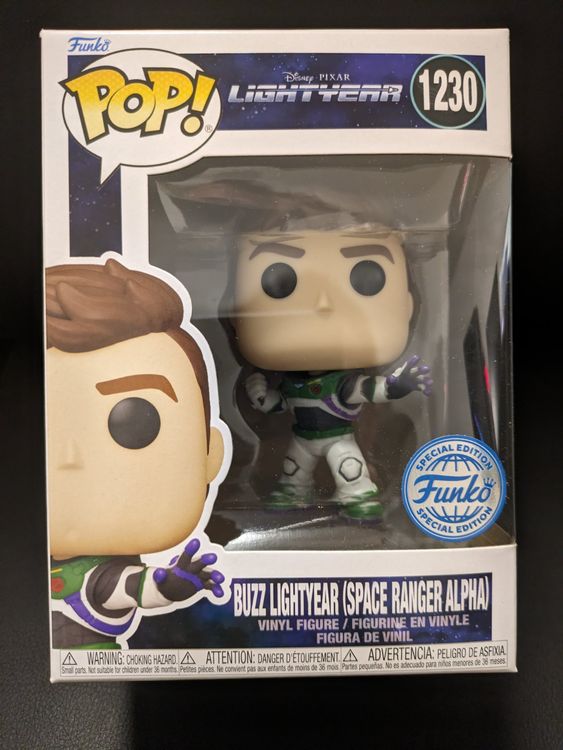 Funko Pop! Buzz Lightyear (Space Ranger Alpha) #1230 (Neu und ...